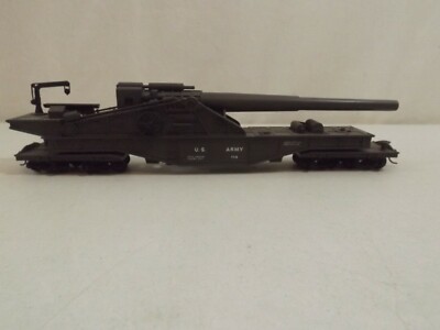 HO AHM U.S. Army railroad gun | eBay