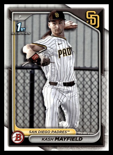2024 Bowman Draft 1st #BD-70 Kash Mayfield San Diego Padres Baseball ...