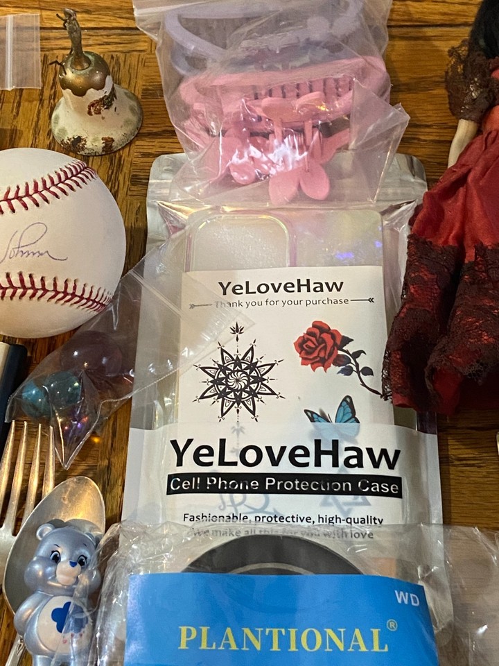 Junk Drawer Lot Vintage Random Stuff! Sports cards, watches, keys ...