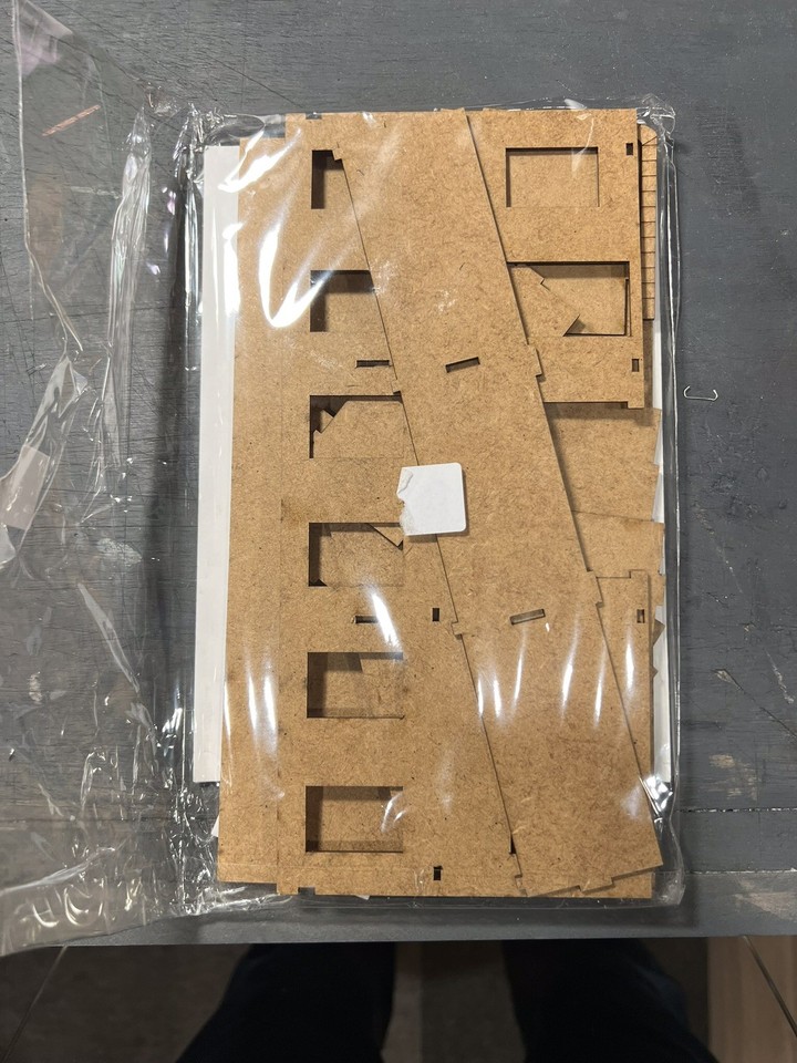 Fair Price Models 00/HO 009 Warehouse/Factory Scratch Aid laser cut kit ...