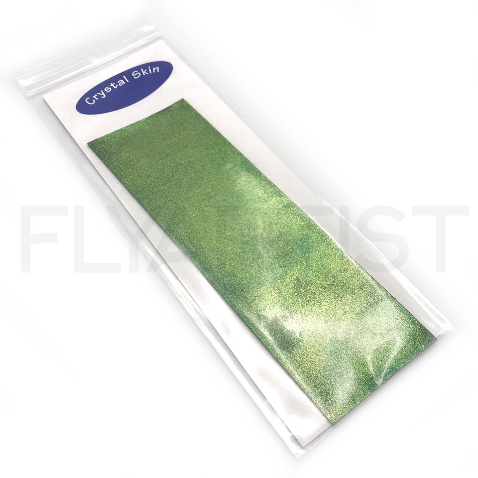 CRYSTAL SKIN - Fly Tying Adhesive Baitfish Body Material - Thin, Medium ...