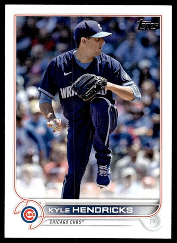 2022 Topps Baseball Card Kyle Hendricks Chicago Cubs #168 | eBay