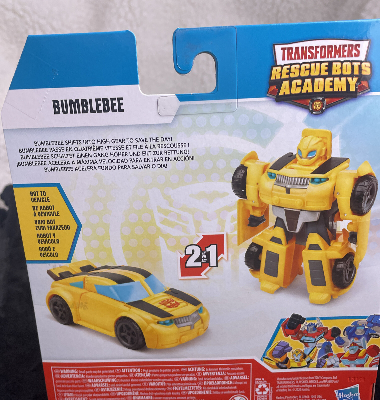 Transformers, Rescue Bots Academy, Classic Heroes Team, Bumblebee, New ...