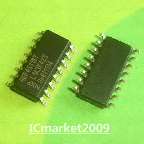 10 PCS HEF4511BT SOP-16 HEF4511 SMD BCD to 7-Segment Latch/Decoder ...