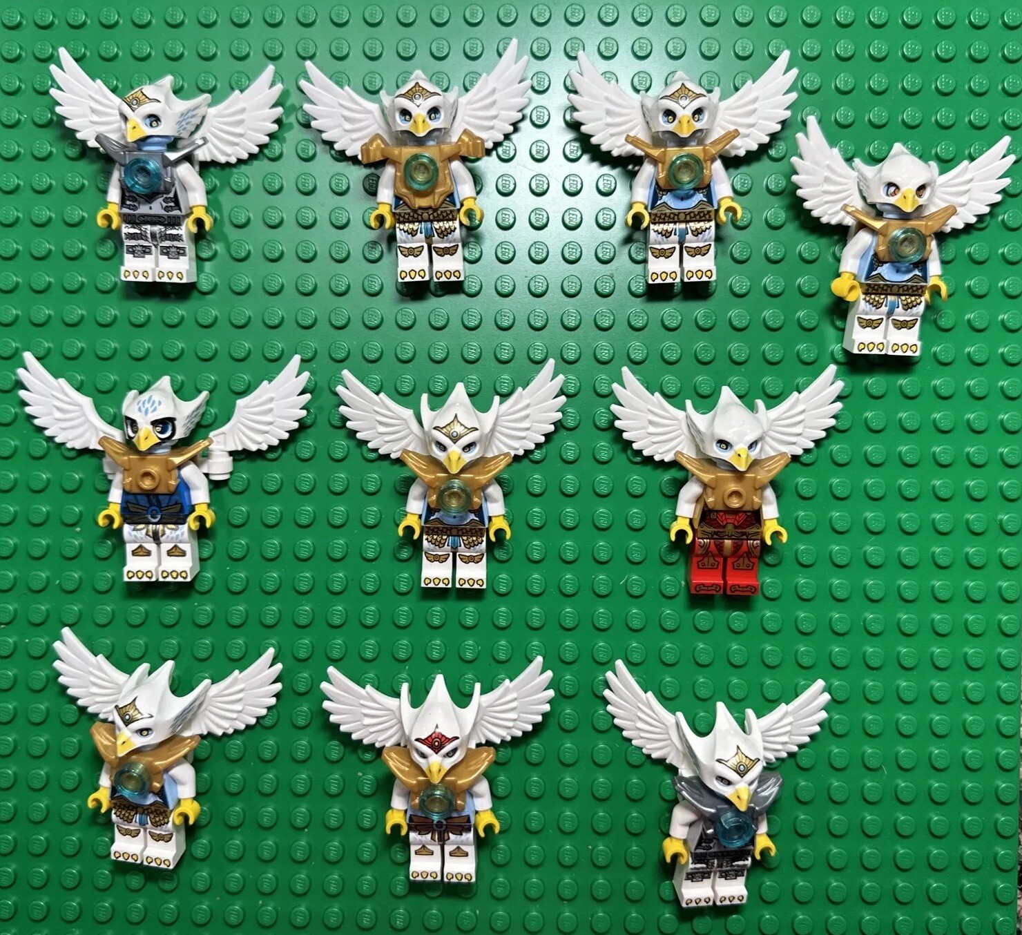 LEGO Chima Minifigures Lot Legends of Chima Minifigure X10 Eagles | eBay