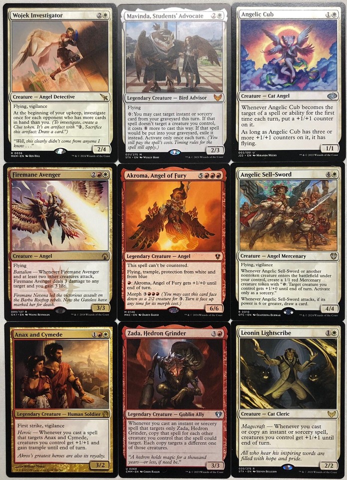 EDH Angel Deck - Anime Commander MTG Magic the Gathering | eBay