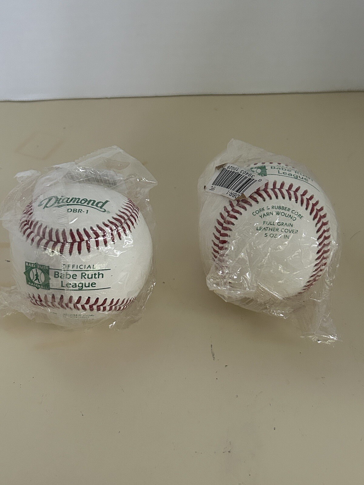 Set Of 2 Official Babe Ruth League Diamond DBR-1 Baseball NEW | eBay