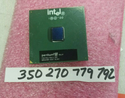 Intel® Pentium® III 733 MHz RB80526PZ733256 SL3XY SOCKET 370 CPU | eBay
