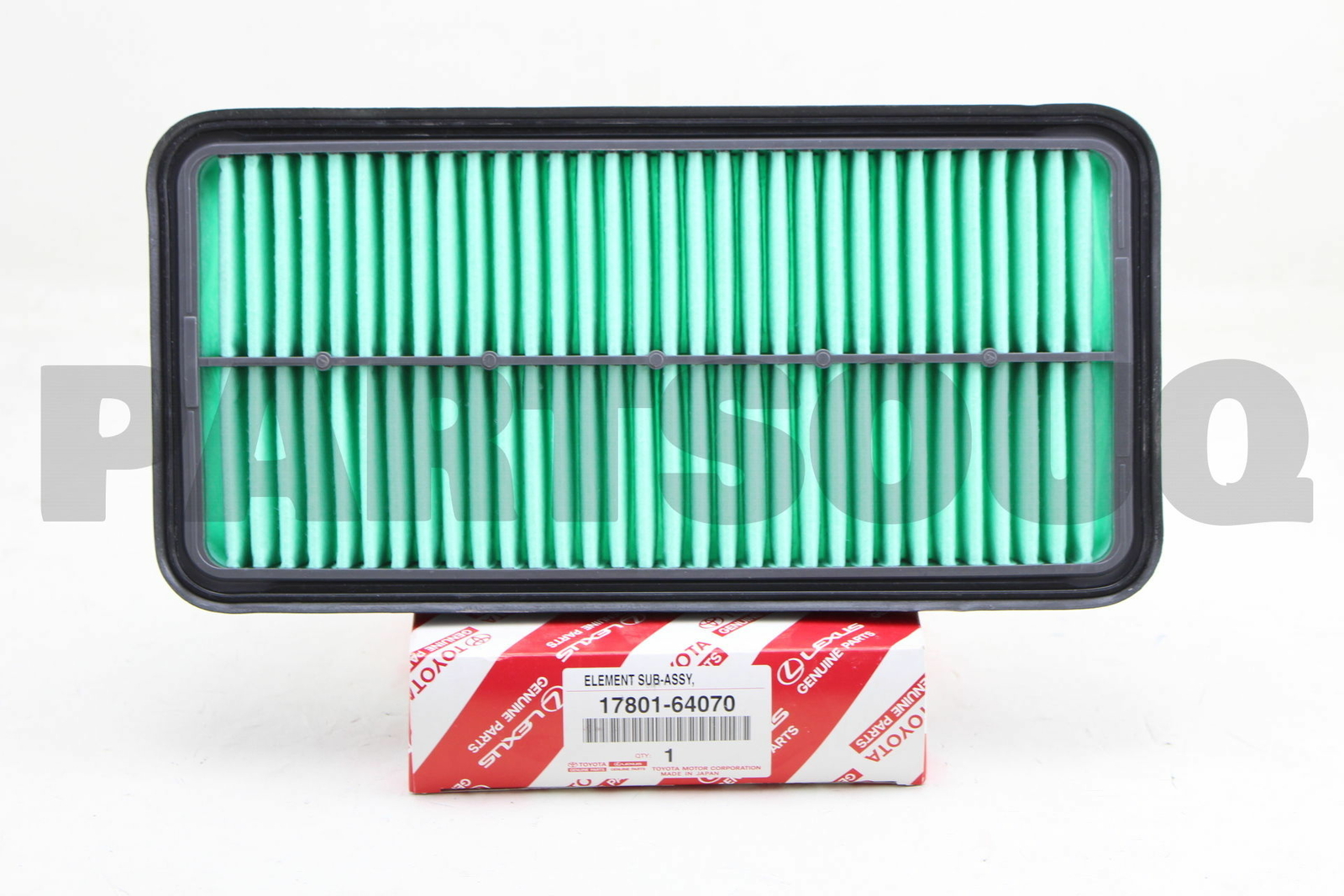 1780164070 Genuine Toyota ELEMENT SUB-ASSY, AIR CLEANER FILTER 17801 ...