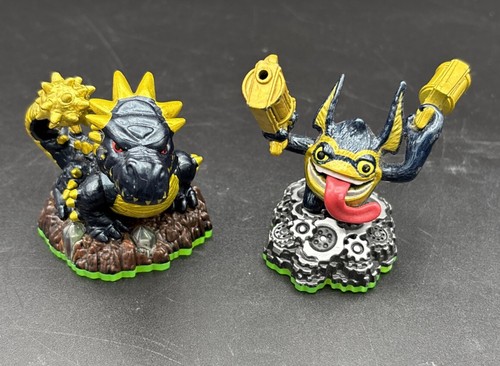 Skylanders Spyros Adventure Legendary Bash & Trigger Happy Figure Green ...