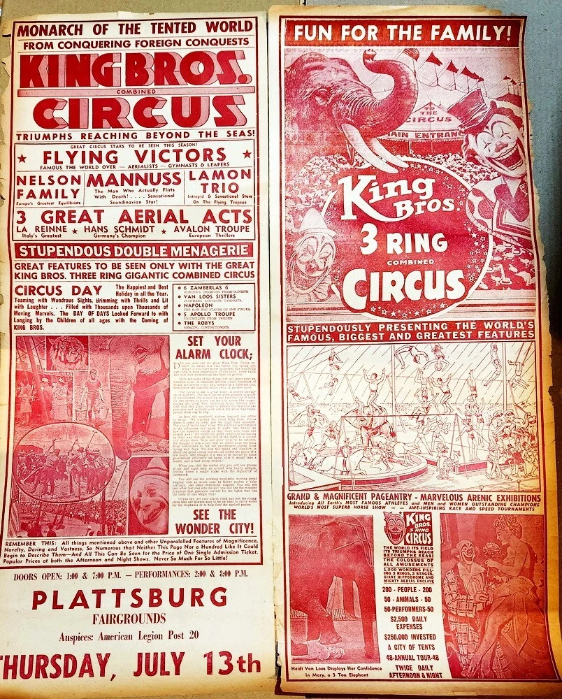 Three Ring Circus Posters