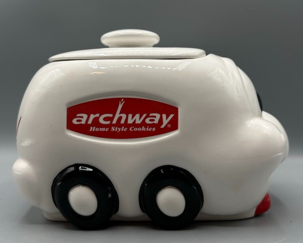 Vintage Archway Cookie Jar Canister Delivery Van Truck Shaped Home ...