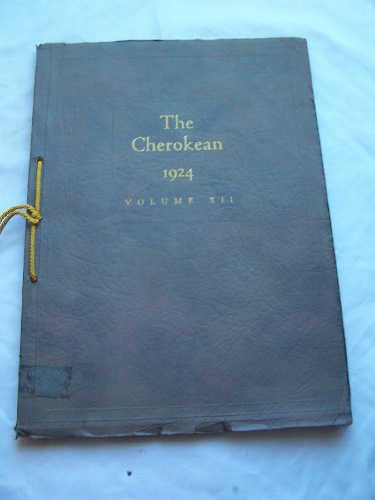 1924 WILSON HIGH SCHOOL YEARBOOK CHEROKEE, IOWA THE CHEROKEAN UNMARKED ...
