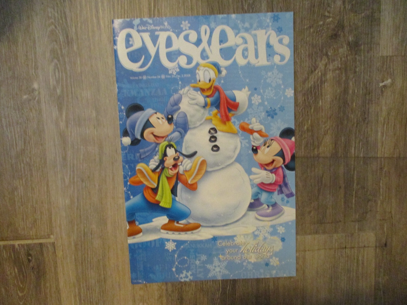 11/20/2008 Walt Disney Eyes & Ears Mag(DONALD DUCK/MICKEY MOUSE/GOOFY ...
