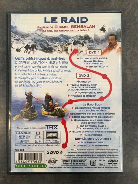 LE RAID : film en DVD zone 2 ÉDITION COLLECTOR - DJAMEL BENSALAH et ...