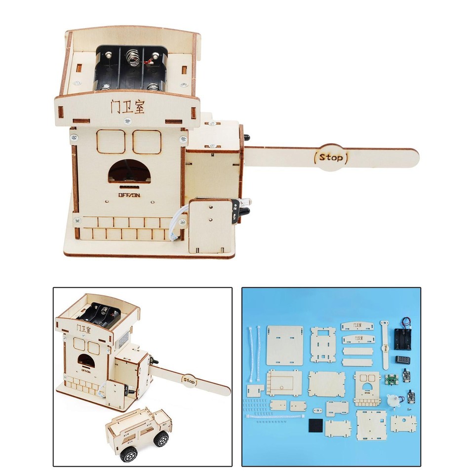 Intelligent Parking Robot Kit Easy Assembly DIY Science Model for ...