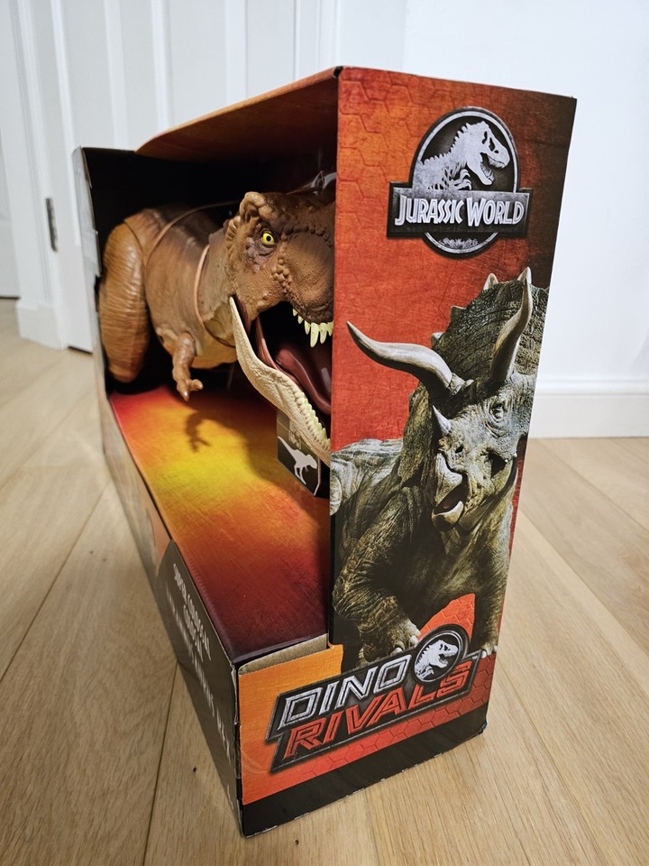 Jurassic World Super Colossal T-Rex Giant Dinosaur Toy Figure new 101cm ...