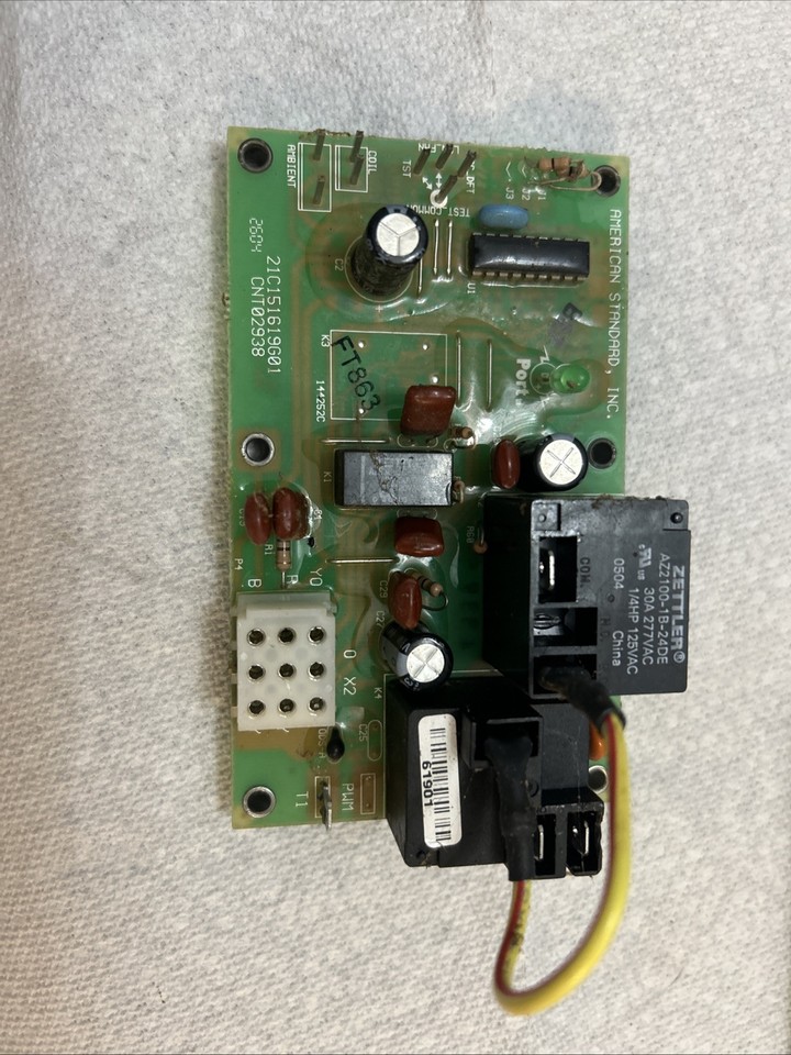 American Standard Trane Defrost Circuit Board CNT02938 21C151619G01 | eBay