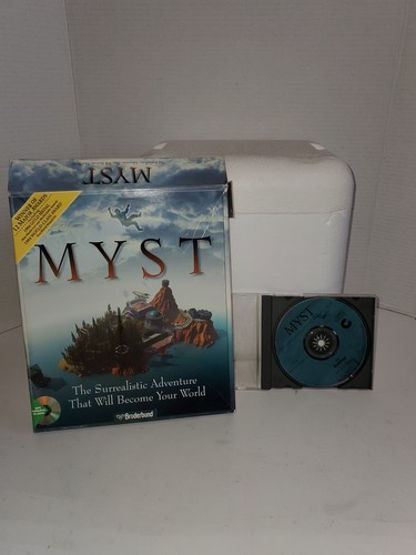 Broderbund Myst Big Box Computer Game Windows 3.1 95 PC | eBay