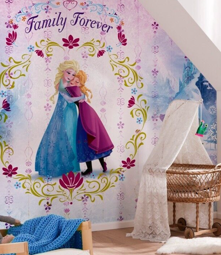 Disney Frozen Photo Wallpaper Wall Mural 157x102 inch Elsa Anna ...
