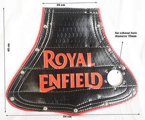 ROYAL ENFIELD BULLET CLASSIC REAR MUDGUARD'S MUD FLAP WITH PRINT | eBay