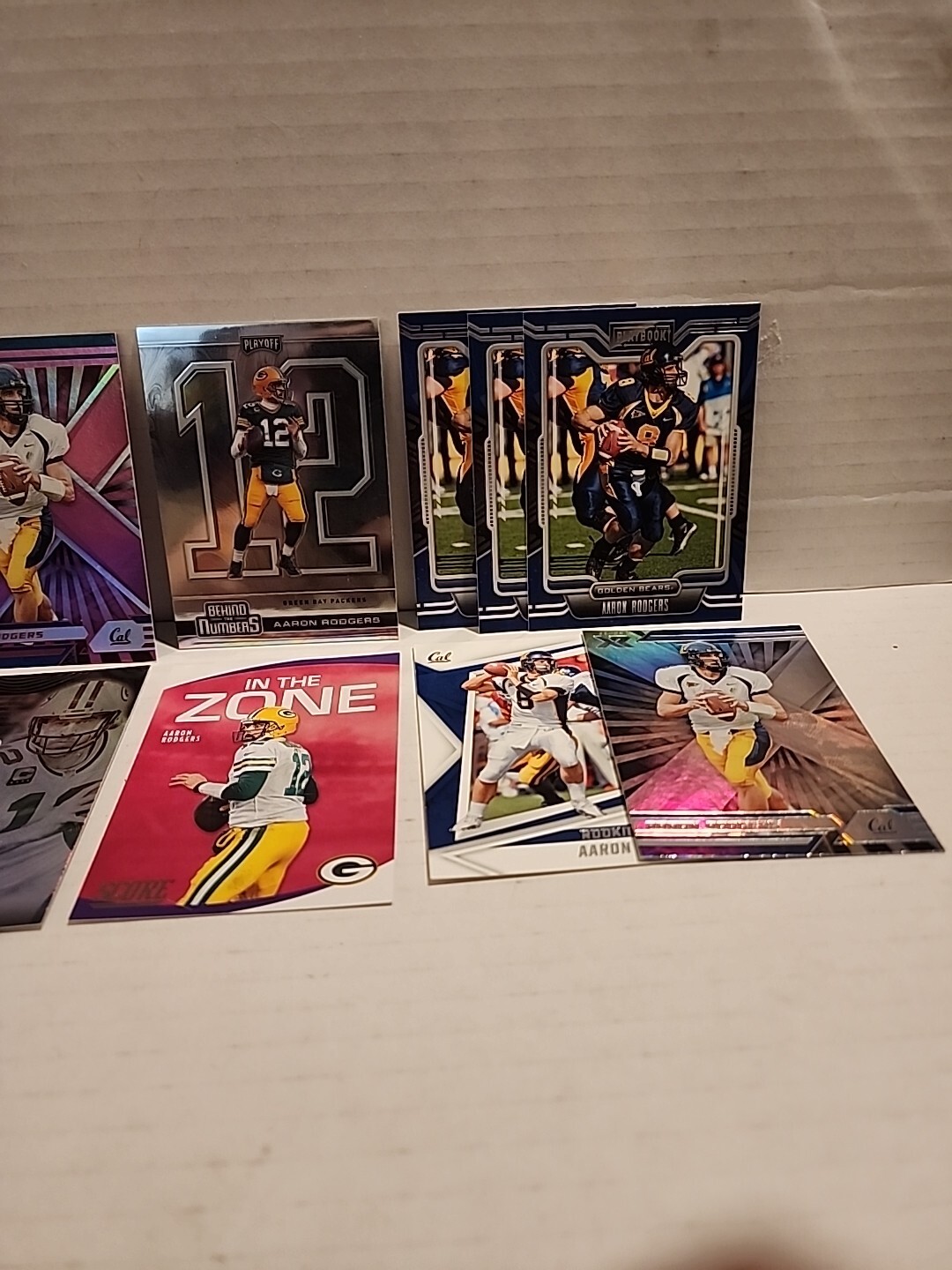 (12) Aaron Rodgers Assorted Football Card LOT Green Bay Packers | eBay.de