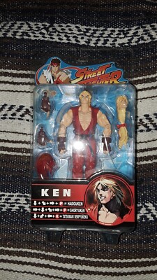Ken Street Fighter Player Select Round 2 2005 Action Sota Toys | eBay