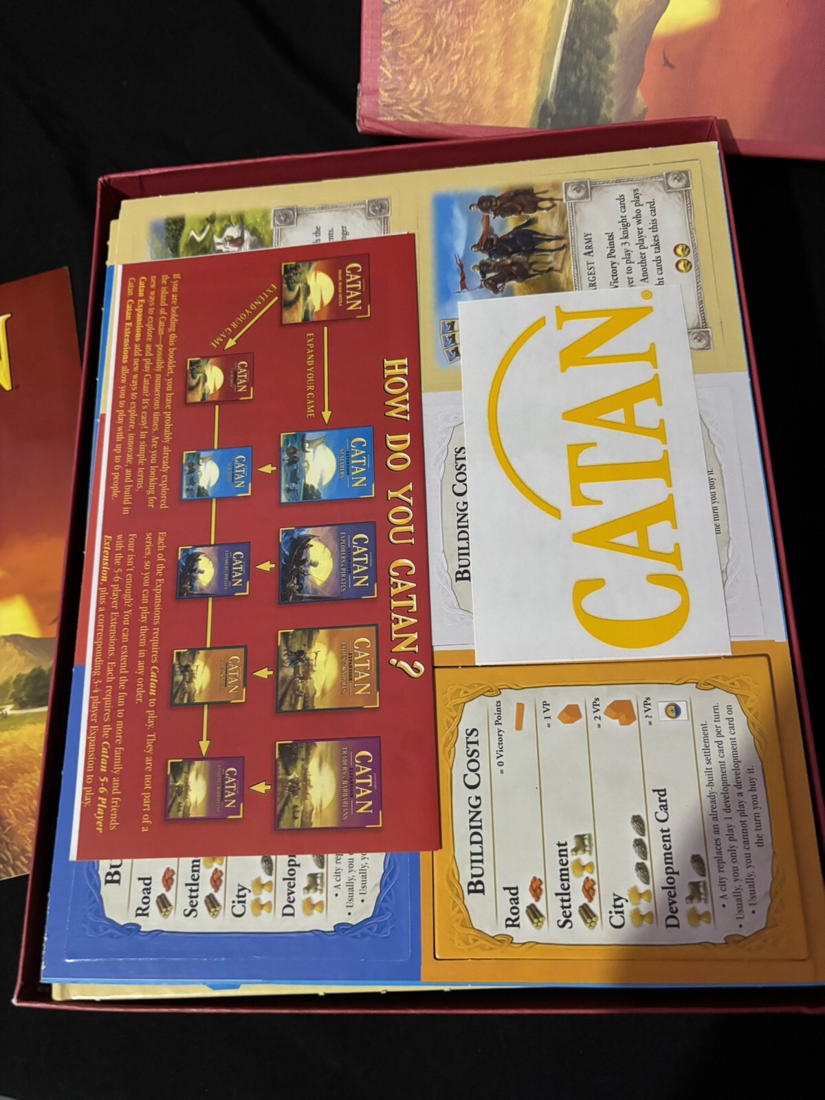 Catan Trade Build Settle Board Game