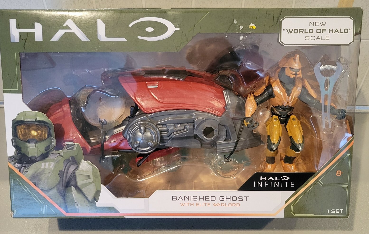 Halo Infinite Series Banished Ghost w/ Elite Warlord World Of Halo New ...