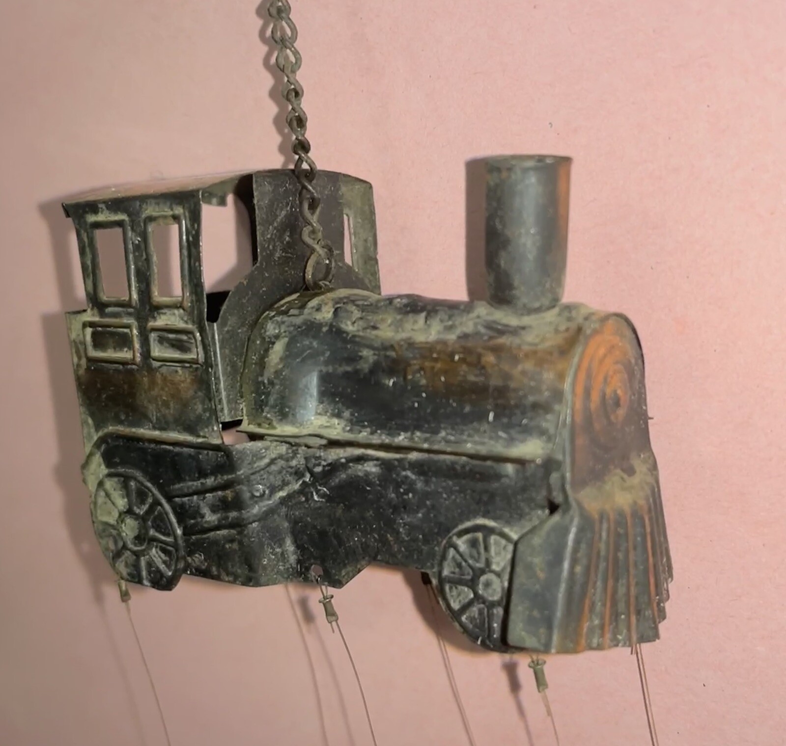 Copper Train Wind Chime - 11" c. 1948-1955 | eBay