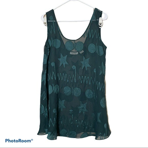 Victoria’s Secret Vintage Green Sheer Galaxy Nightie … - Gem