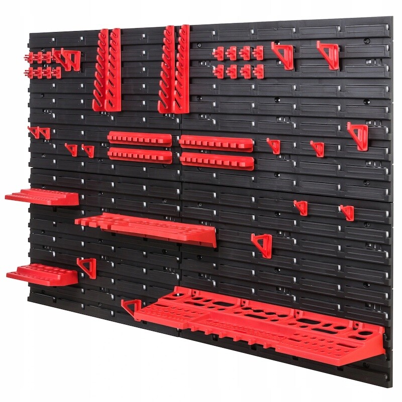 TOOL BOARD 115 x 78 CM WORKSHOP BOARD FOR TOOLS WALL MOUNTED DIY ...
