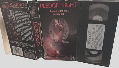 vhs PLEDGE NIGHT 1988 Joey Belladonna "BROTHERS TO THE END...The VERY END!" | eBay