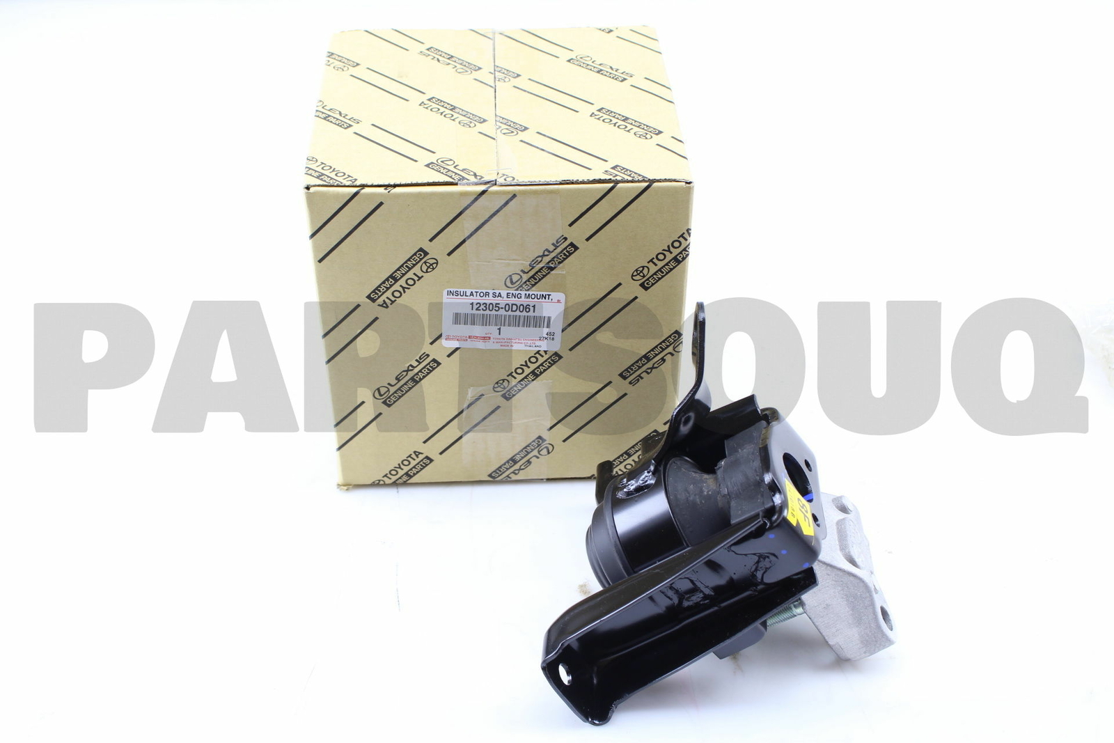123050D061 Genuine Toyota INSULATOR SUB-ASSY, ENGINE MOUNTING, RH 12305 ...