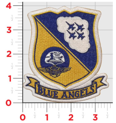 NAVY BLUE ANGELS UNIT TEAM EMBROIDERED HOOK & LOOP PATCH | eBay