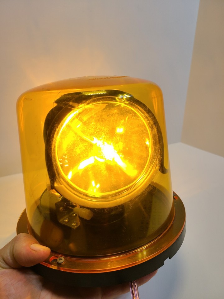 Dominion Automotive 8" Rotating Amber Beacon Emergency Light - Tested ...
