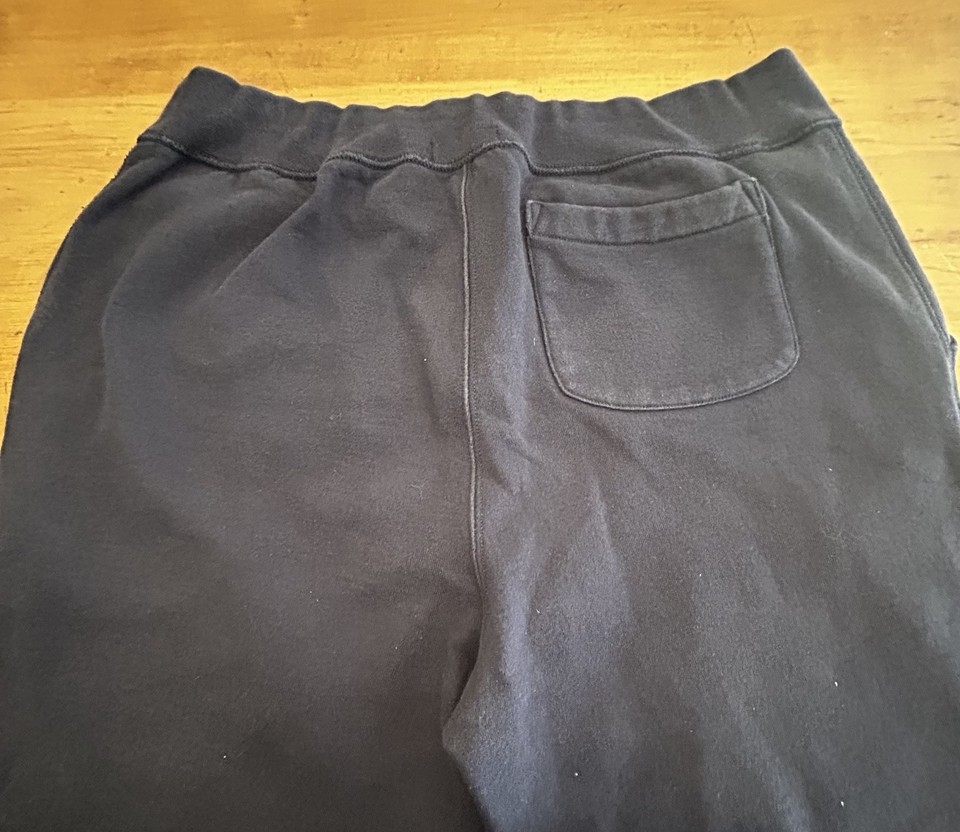 Polo Ralph Lauren Fleece SweatPants XL Joggers Ankle Drawstring Navy ...