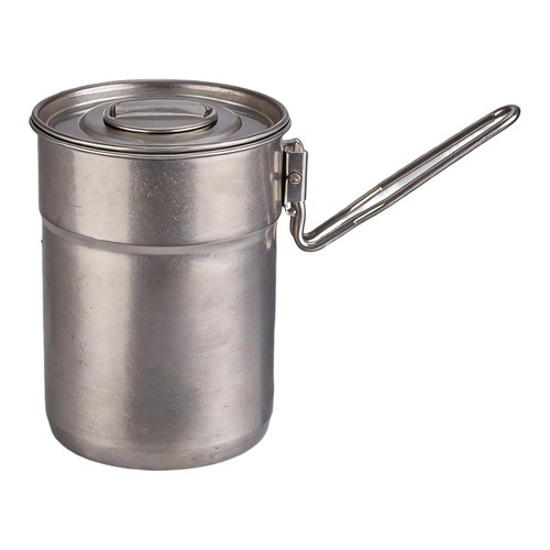 Portable Cookware 304 Stainless Pot 304 Stainless Steel Food-safe Easy ...