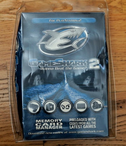 GAMESHARK 2 PLAYSTATION 2 GAME SHARK CODES PS2 MEMORY CARD MANAGER ...