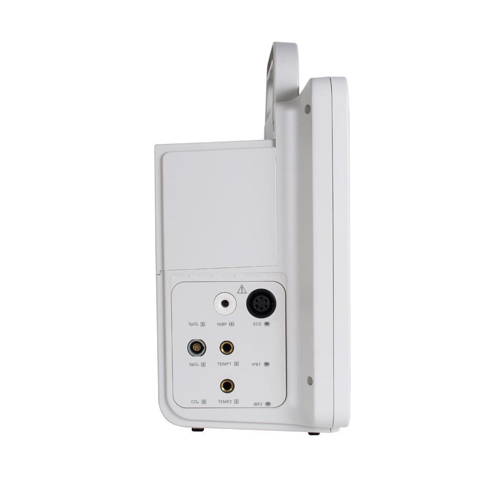 12 Inch Portable Patient Monitor 6 Parameter ICU Signs Machine ECG NIBP ...