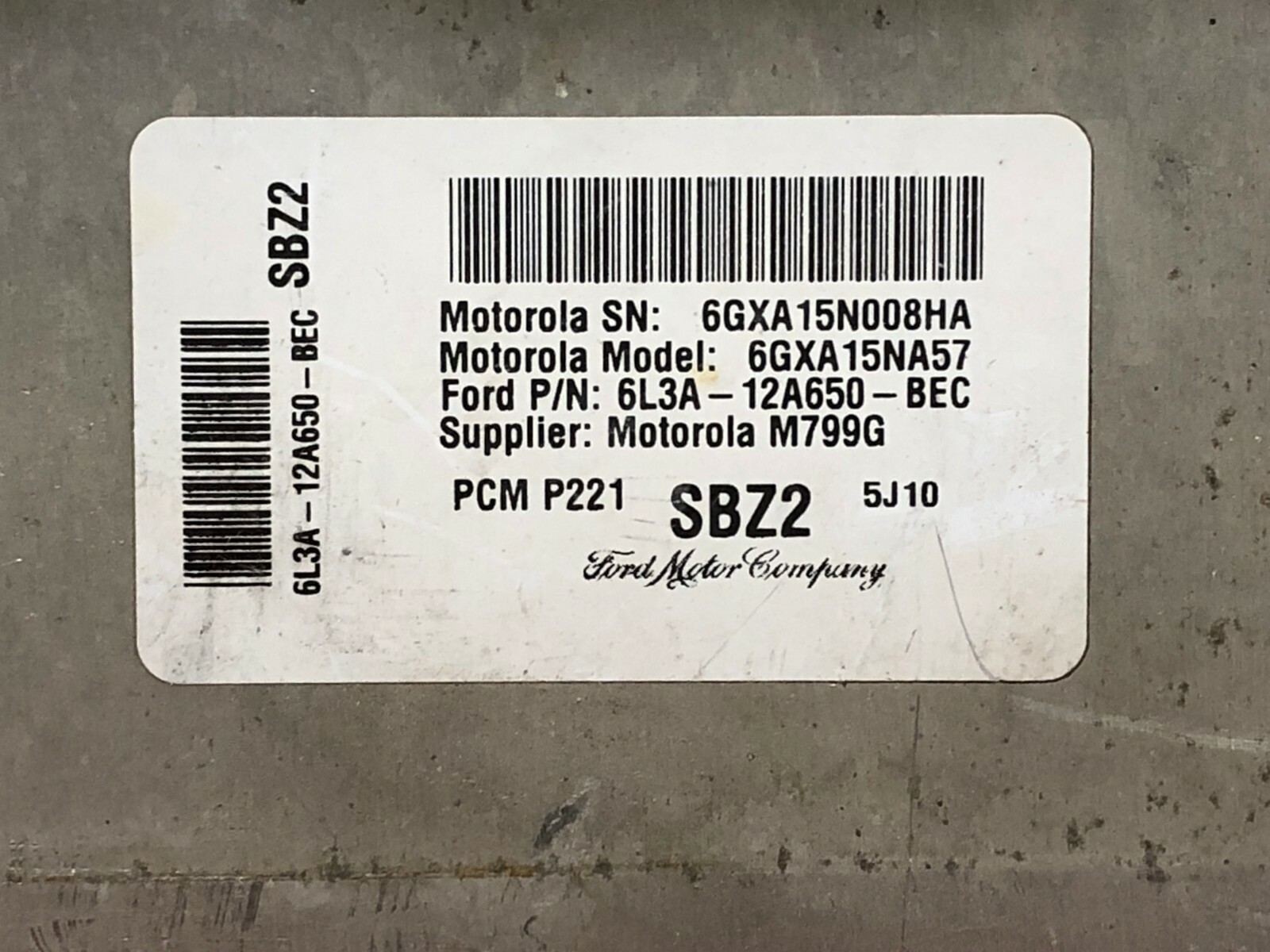 PLUG & PLAY REFLASHED 06 FORD F150 5.4 ECM ECU MODULE PCM 6L3A-12A650 ...