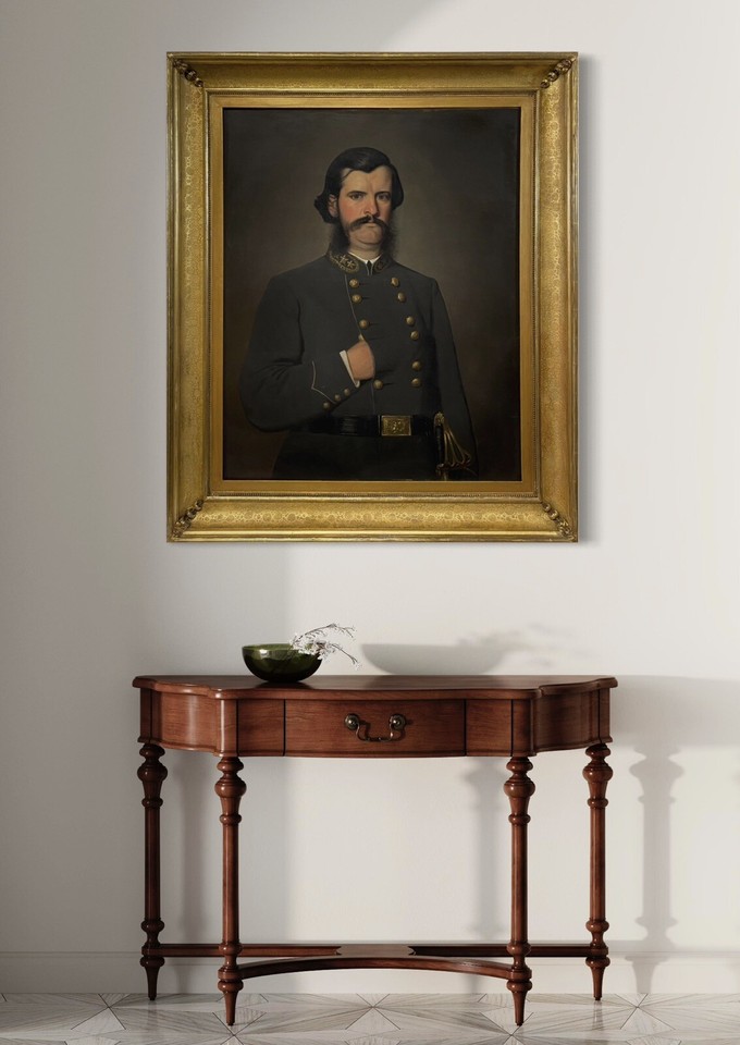 EXCEPTIONAL c. 1864 Portrait Confederate General Archibald Gracie III ...