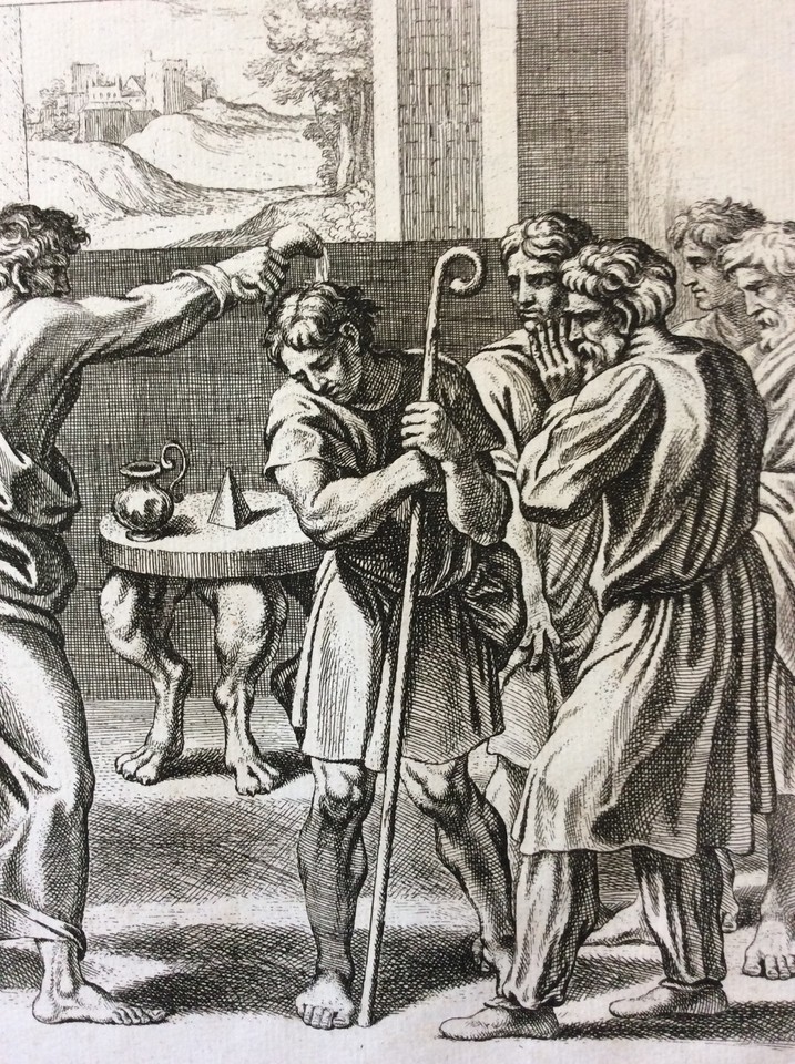 Nicolas Chapron Or Chaperon 1612-1653 After Raphael Samuel And David ...