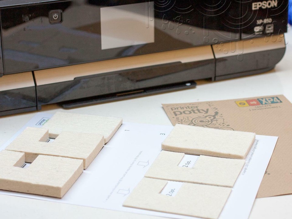 Waste ink PADS Replacement Set [Printer Potty] for Epson XP-950, 960 ...