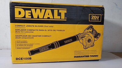 Dewalt DCE100B 20V Cordless Blower 20 Volt MAX 066 NT | eBay