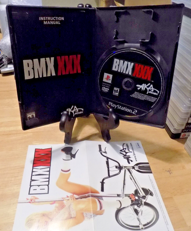 BMX XXX CIB great shape + poster PS2 (Sony PlayStation 2, 2002 ...