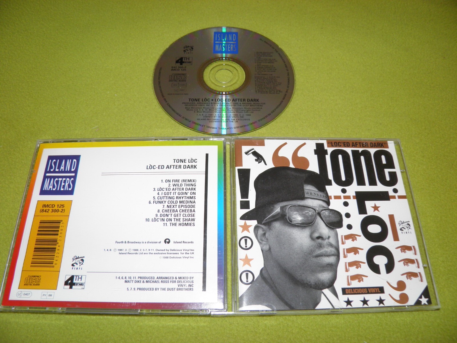 Loc-ed After Dark [PA] by Tone-Loc (CD, Jun-1991, Island Masters) for ...
