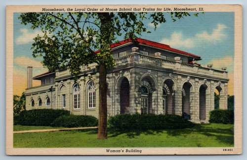 Mooseheart Loyal Order Of Moose Womans Building Illinois IL Linen ...