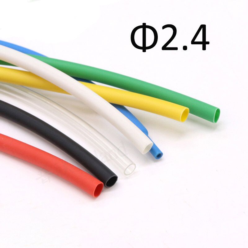 3:1 Heat Shrink Tubing 2.4mm All Colours Glue Sleeving Sleeve 1 Meter ...