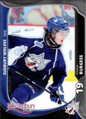 Connor Burgess 2013-14 Sudbury Wolves | eBay